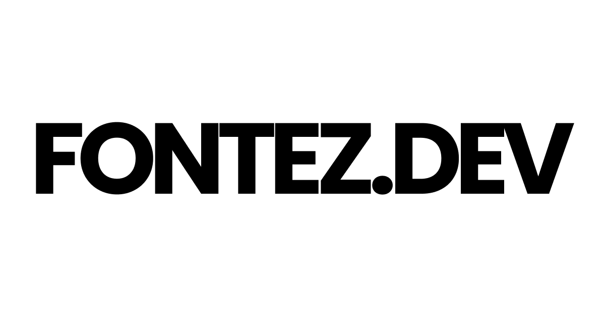 FONTEZ.DEV - Professional website development